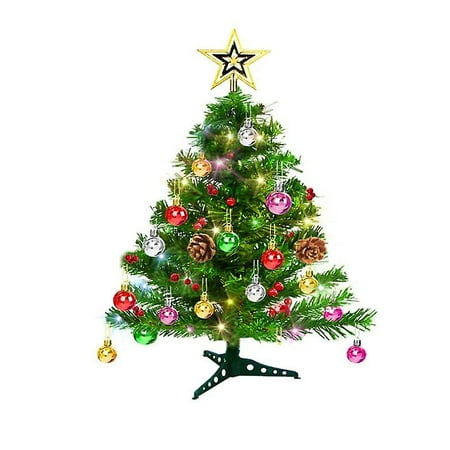Set Of 2 Pre-lit Pathway Christmas Trees, Outdoor Christmas Tree ...