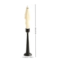 BBilaBu Black Ghost Candle Spooky Floating Phantom Taper Stand ...