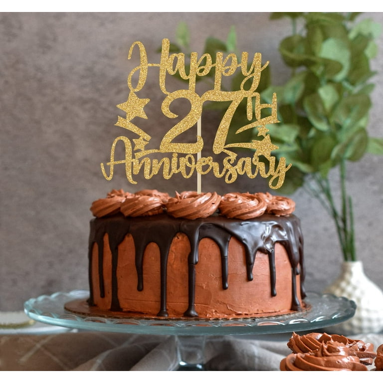 Happy 27th Birthday Cake