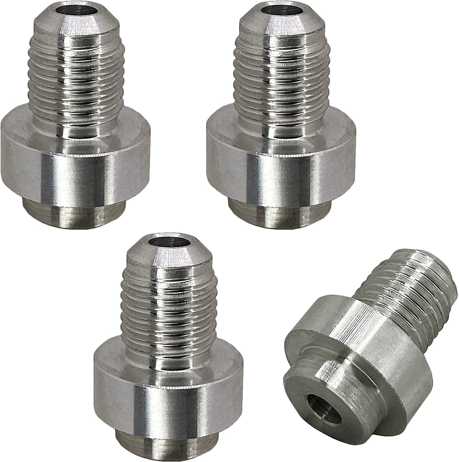 AN3 Weld On Bung Stainless Steel Male Flare Weldable Fuel Tank Fitting ...