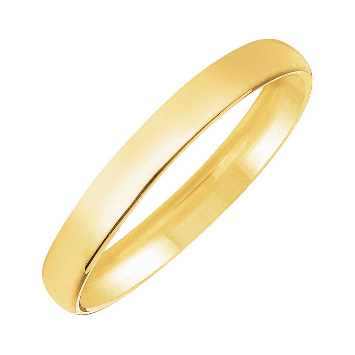 Click here for Zawadee 14k Yellow Gold Comfort Fit Wedding Band S... prices