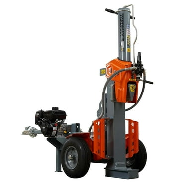 SuperHandy Gas-Powered Log Splitter - 7HP 209CC 25 Ton Hydraulic System ...