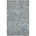 SAFAVIEH Nantucket Collection NAN214A Handmade Blue Rug - Walmart.com