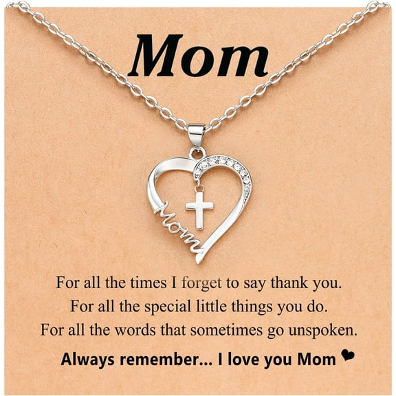 Easter Gifts for Women - Faith Infinity Cross Necklace Religious ...