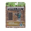 Minecraft Steve in Chain Armor Figure Pack Action - Walmart.com