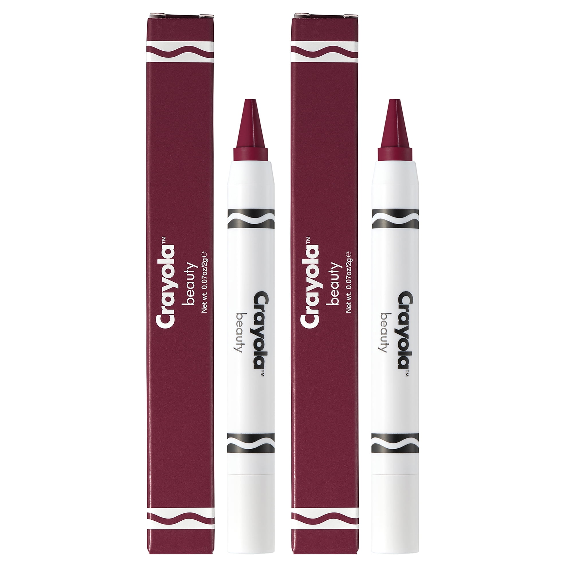 Crayola Crayola Lip and Cheek Crayon - Maroon - Pack of 2 - 0.07 oz ...