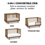 Marley 3-in-1 Convertible Crib - Walmart.com