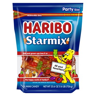Haribo Starmix Gummi Candies, 8 Oz. - Walmart.com