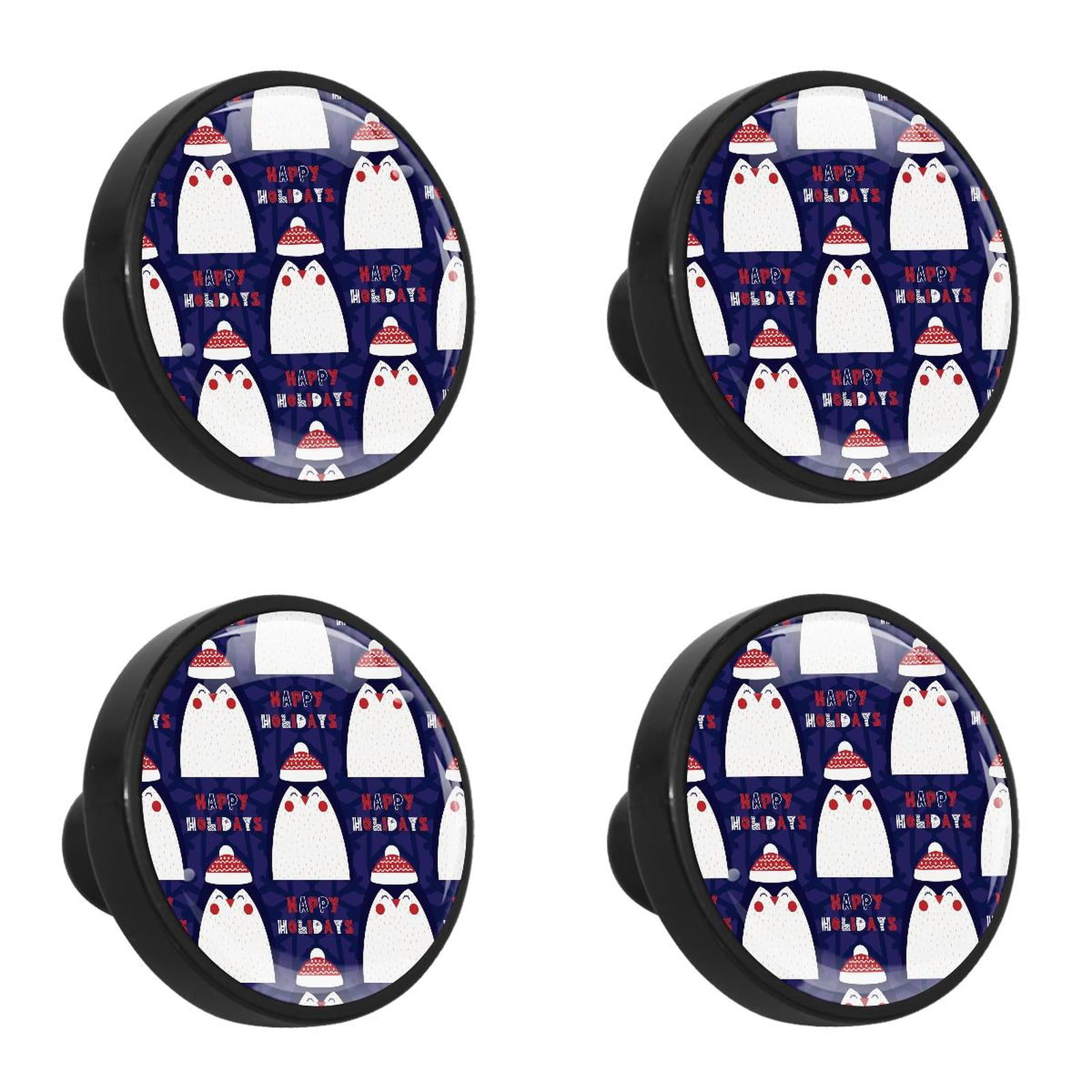 4 Pcs Penguin Knobs for Kitchen Cabinet Cupboard Dresser Bookcase ...