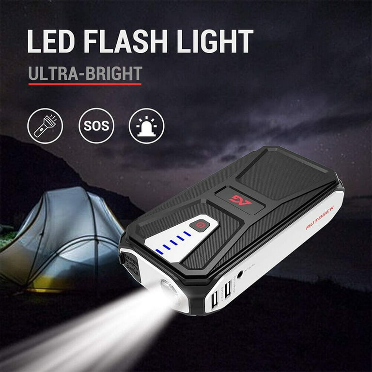 Autogen 1500A 16800mAh Car Jump Starter Pack Booster Power Bank
