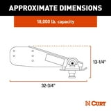 Lippert Components 328330 Rota-Flex 1621 Pin Box, 18K - Walmart.com