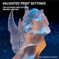 3D Printer Resin [Creator Super Clear], 405nm LCD UV-Curing Standard ...