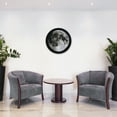 Empire Art Direct "Full Moon" Circular Canvas Round Wall Art, 24 ...