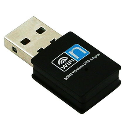 Lubelski 300Mbps Mini Wireless USB Wifi Adapter LAN Antenna Network Adapter 802.11n/g/b ...
