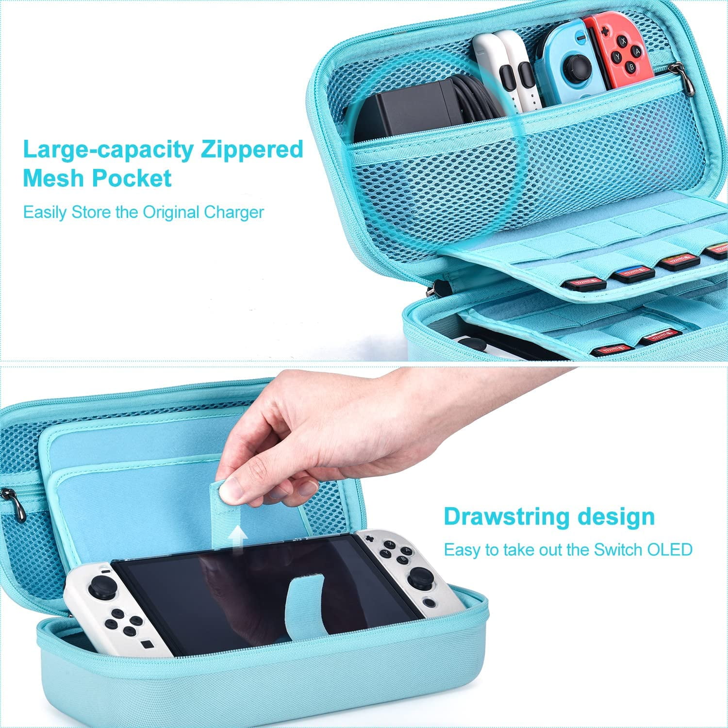 Buy Switch OLED Accessories Bundle- innoAura 18 in 1 Switch Bundle with ...