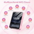 Fohil MP3 Player with Bluetooth, 64GB 2.4 inch Touch Screen Portable ...