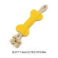 Felt Bone‑Shaped Dog Chew Toy, Durable Non‑Woven Molar Stick With ...