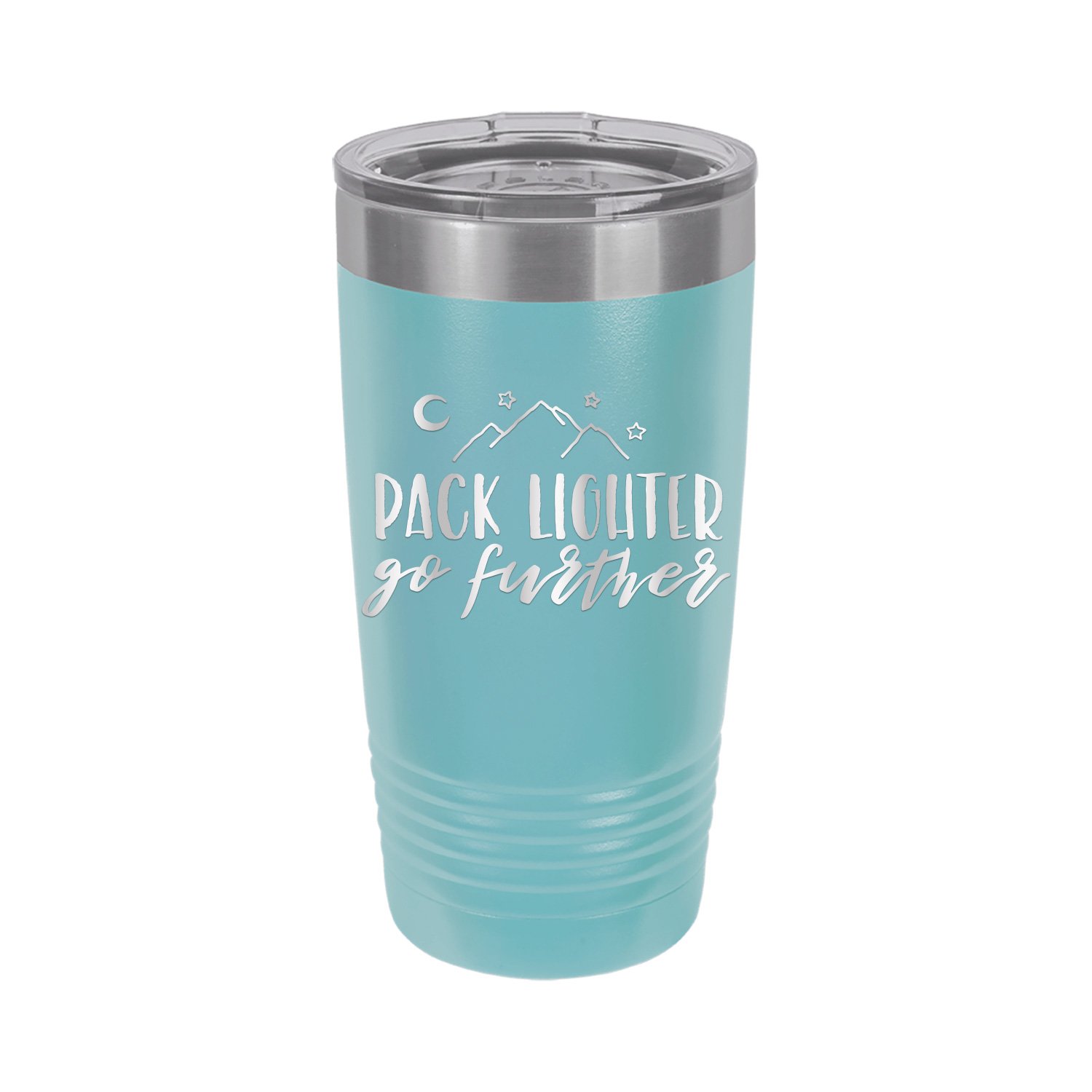 Pack Lighter Go Further - Engraved 20 oz Tumbler Mug Cup Unique Funny ...