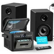 Onn Mini CD Stereo System with Bluetooth, FM Radio and Remote Control ...