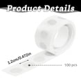 Balloon 100pcs Removable Adhesive Dots, Double Sticky Glue Points for ...