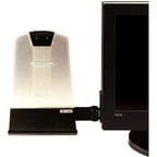 3M Swing Arm Copyholder, Adhesive Monitor Mount, Plastic, 30-Sheet ...