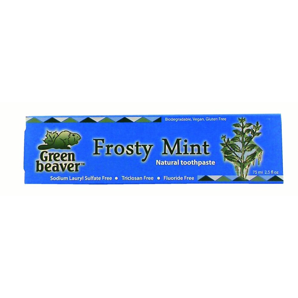 Green Beaver Toothpaste, Frosty Mint, 2.5 Oz - Walmart.com - Walmart.com