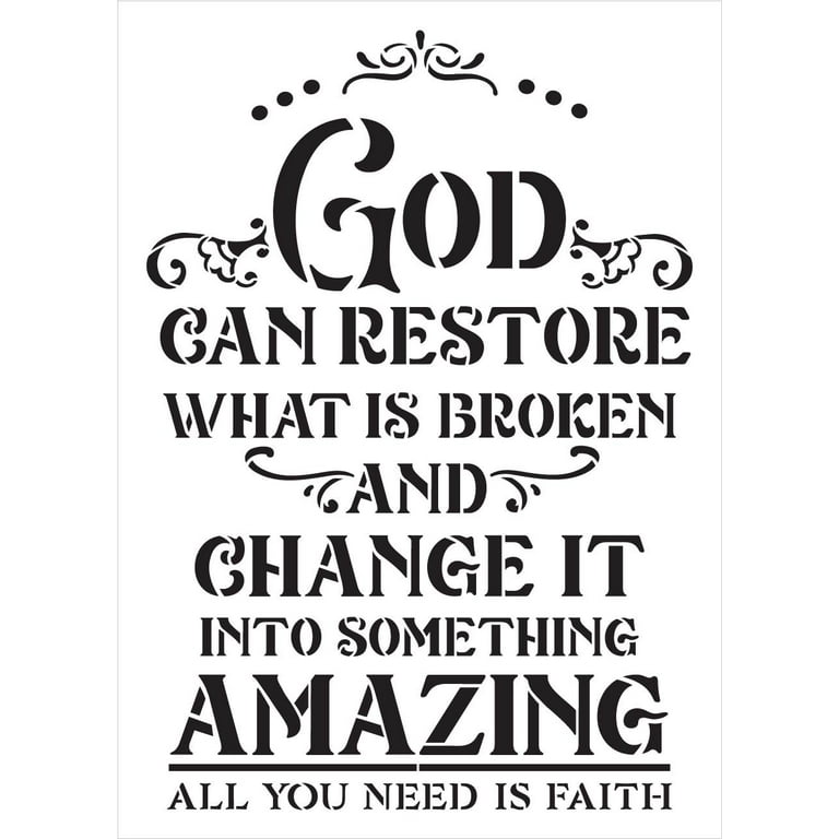 God Restores The Broken