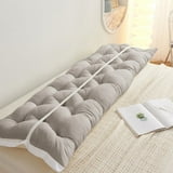 Chanana Gray Bed Backrest Cushion - 60x50cm Floor Sofa Support Pillow ...
