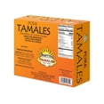 Chaparros Tamales, Shredded Pork Red Chili, Frozen, 6 pack, 30 oz Box ...