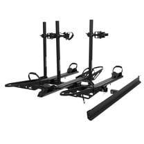 Vantana Foldable 2-Ebike Rack with Loading Ramp, 200 lbs Aluminum Hitch ...