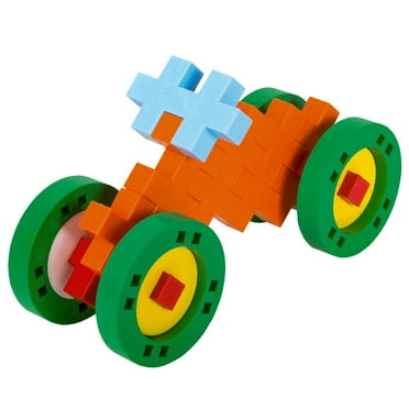 Plus-Plus Big – Open Play Tube – 15 Piece Neon Color Mix – Creative ...