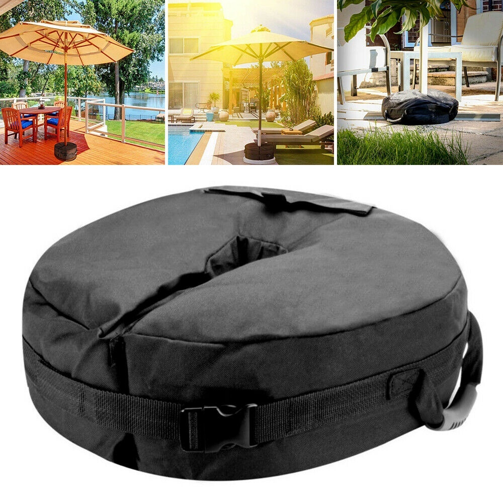 Sunshade Base, Round Sandbag, Beach Holiday Portable Detachable Stable ...