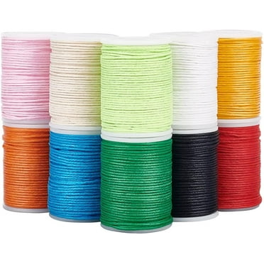 The Beadsmith Knot It Waxed Polyester Cord – Almond Color – 0.7mm ...