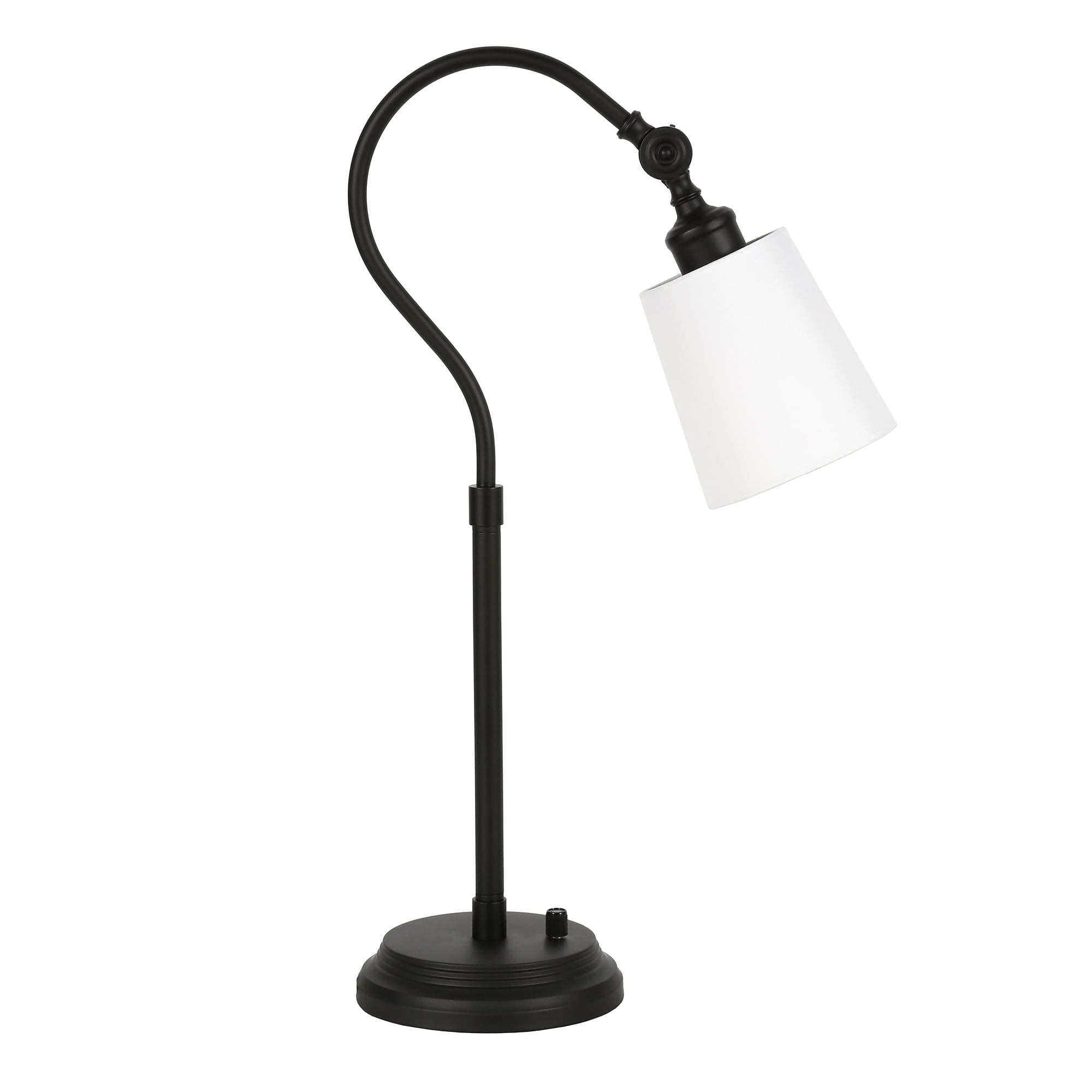 Evelyn&Zoe Industrial Metal Arc Table Lamp - Walmart.com