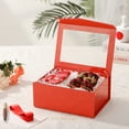 PACKHOME Valentine's Day Gift Boxes with Lids 9x6.5x3.8 inches 5 Red ...