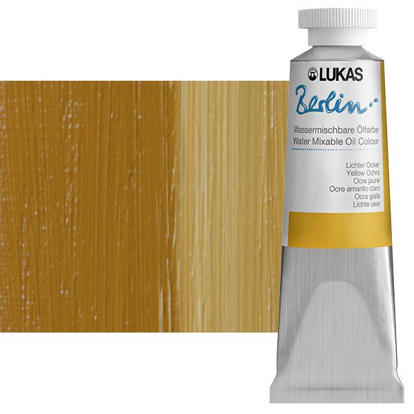 Lukas Berlin Artist Water Mixable Oil Paint Colors, Solvent Free ...