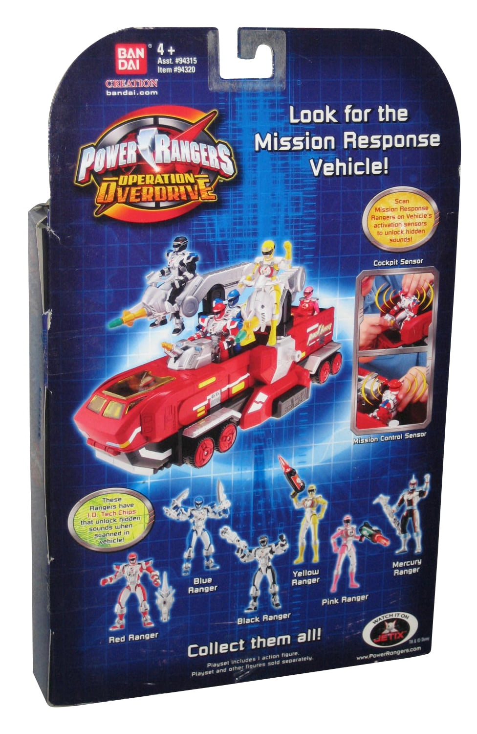 Power Rangers Operation Overdrive Mercury Ranger Toys