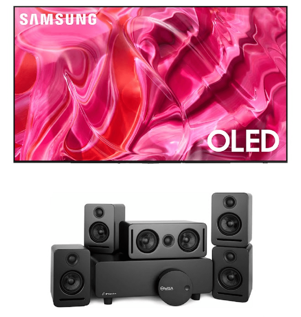 Samsung QN77S90CAFXZA 77 Inch 4K OLED Smart TV with AI Upscaling with a ...