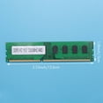 DDR3 4GB Memory Ram PC3-12800 1.5V 1600Mhz 240 Pin Desktop Memory DIMM ...
