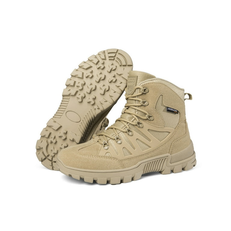 Tan Army Boots For Men