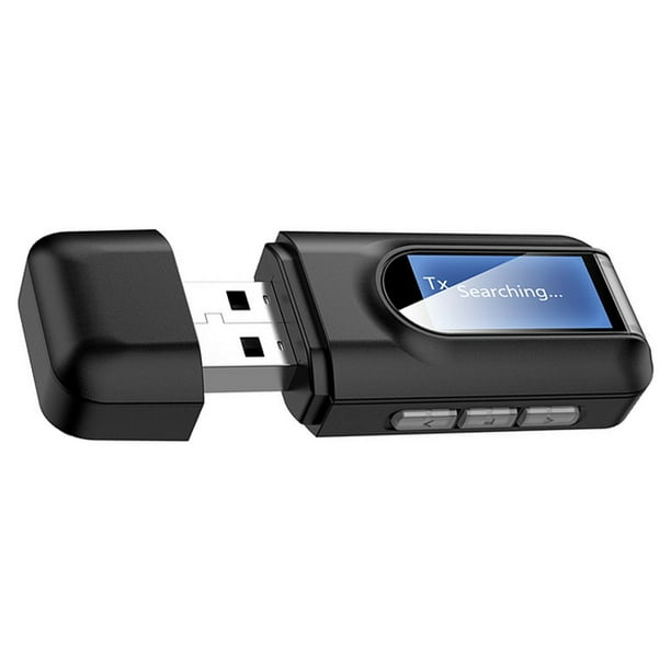 mmirethe Wireless Adapter Handsfree USB Audio Receiver LED Screen ...