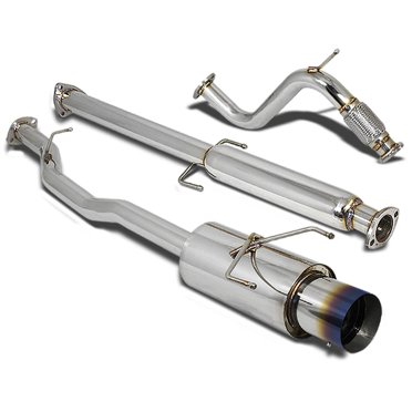 DNA Motoring CBE-ME00V6-BT For 2000 to 2005 Mitsubishi Eclipse Catback ...