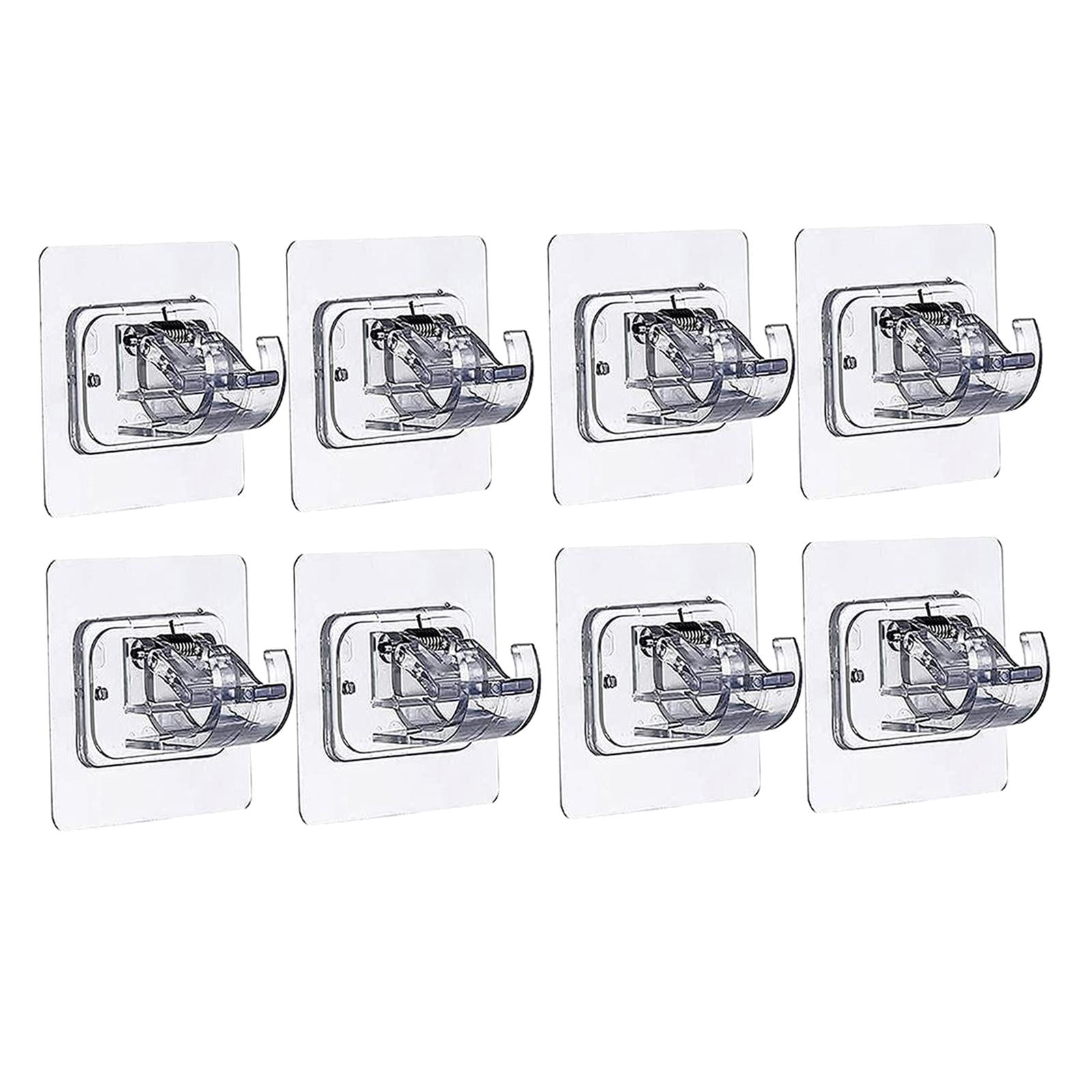 Click here for Shangren 8 Pcs Adhesive Curtain Rod Brackets No Dr... prices