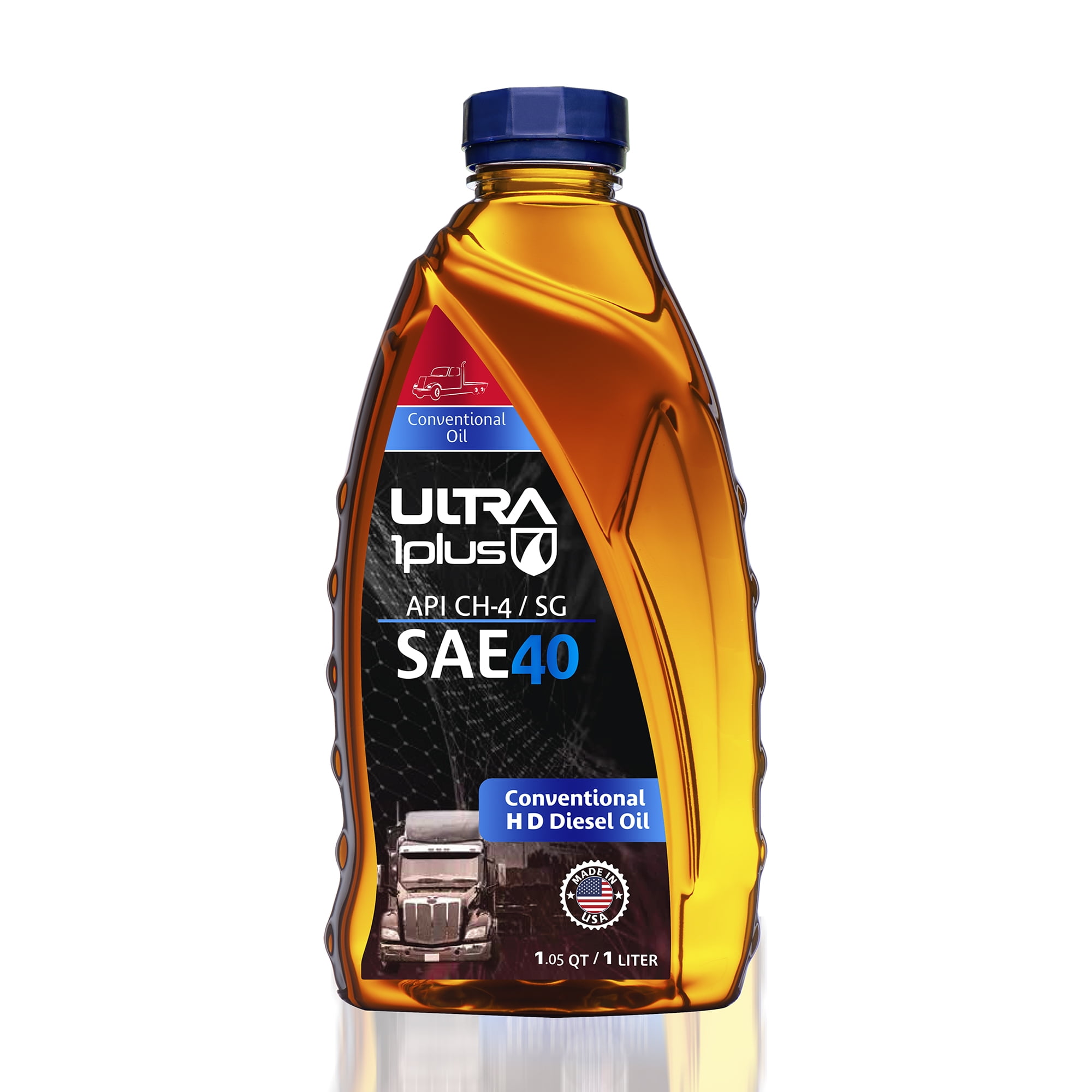 Ultra1Plus™ SAE 40 Conventional Heavy-Duty Motor Oil, API CH-4/SG ...