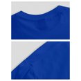 3Pcs Mens 100% Cotton Blue + Blue + Blue Short Sleeve Crew Neck T ...