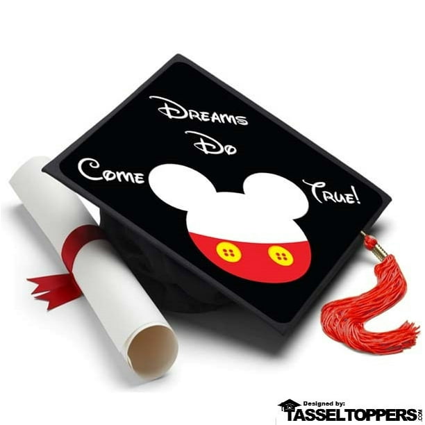 Mickey Mouse Grad Cap Tassel Topper - Walmart.com