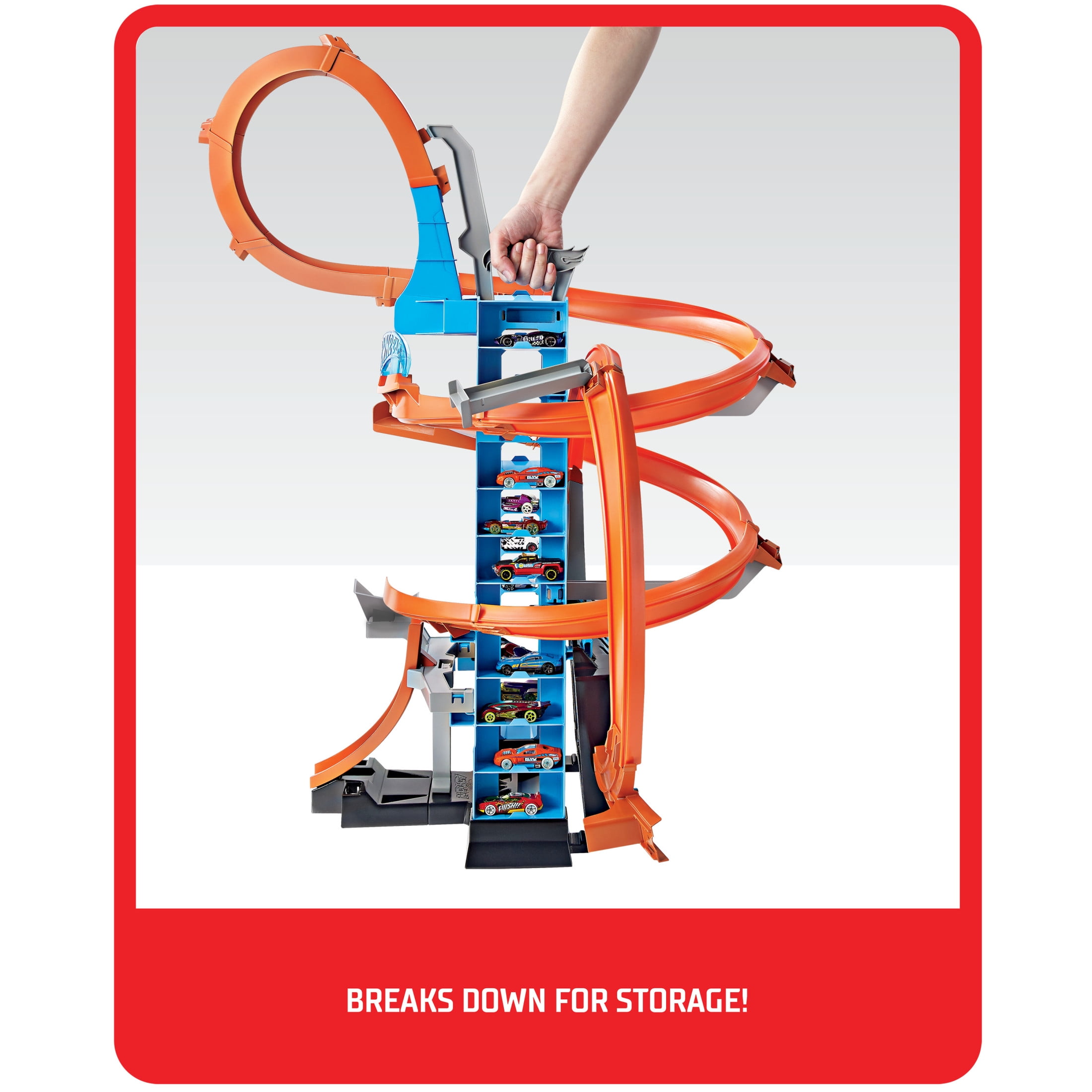 Hot wheels tower store