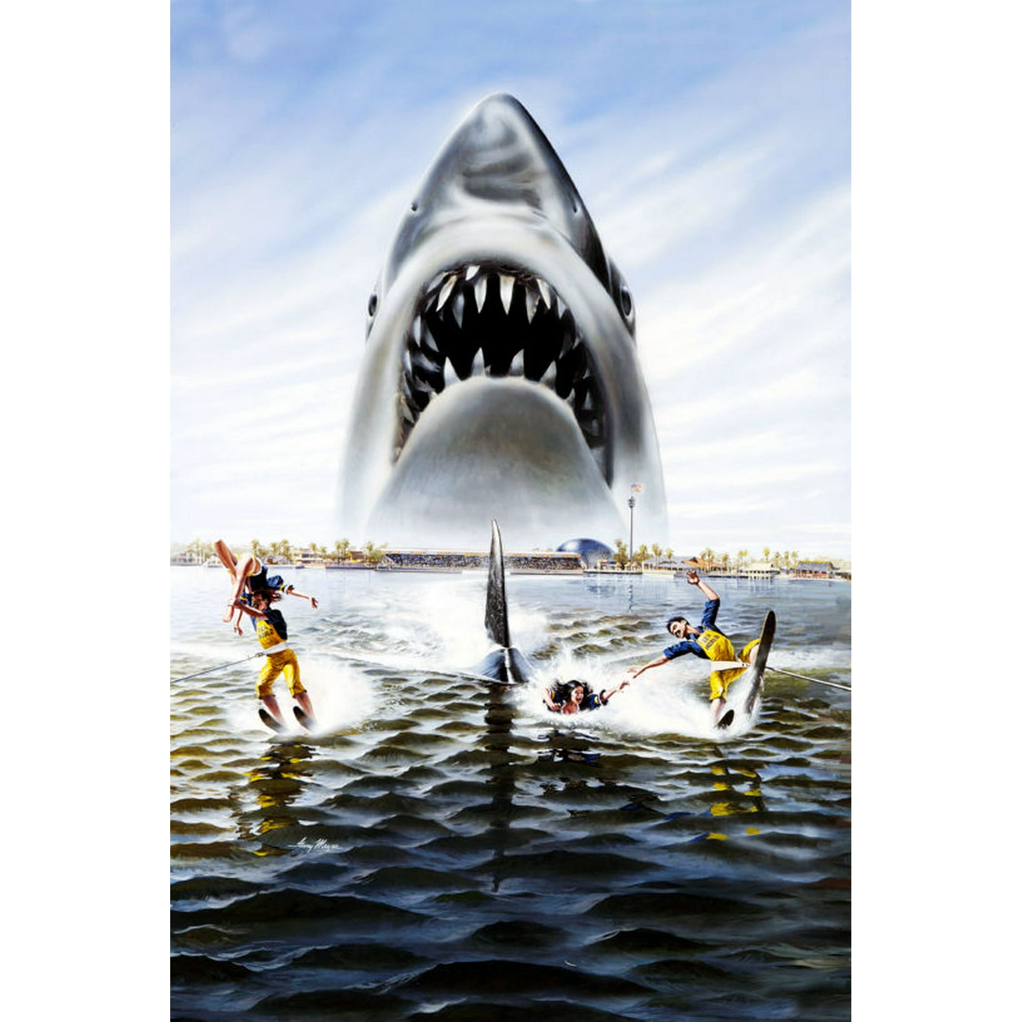 Jaws Movie Poster High Resolution