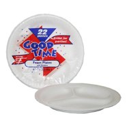 AJM Green Label Paper Plates, 9", White, Box Of 1,200 Plates - Walmart.com
