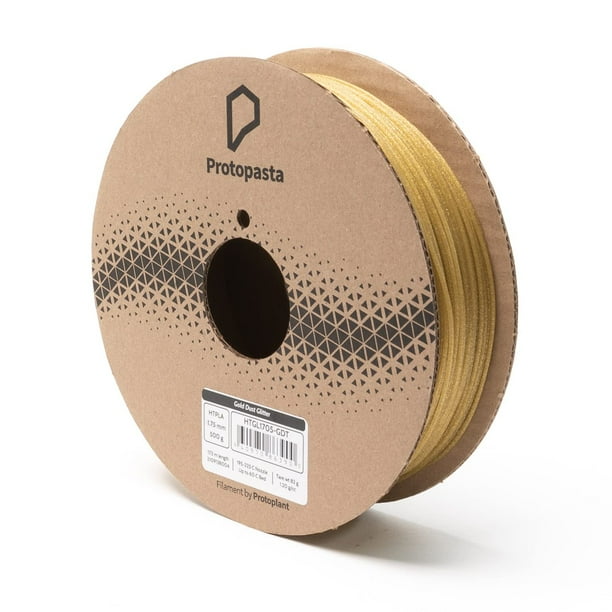 Protopasta 3D Printer Filament | PLA Filament 1.75mm | Gold Dust ...